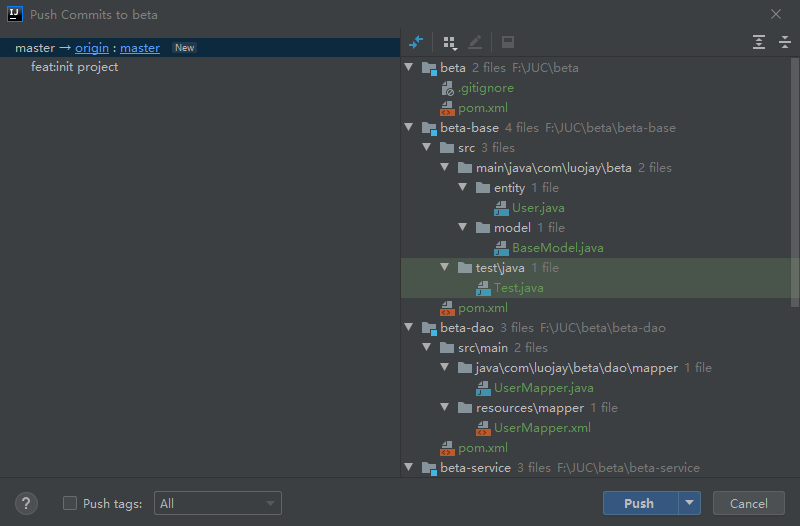 Idea新建项目并推送到远程仓库_commit anyway-CSDN博客