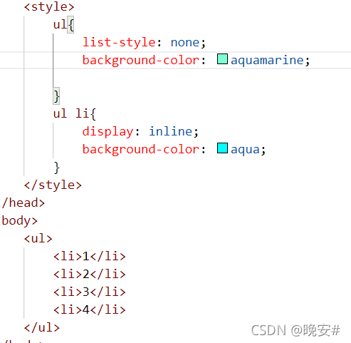 使li标签横向排列的三种方式_li横向排列-CSDN博客