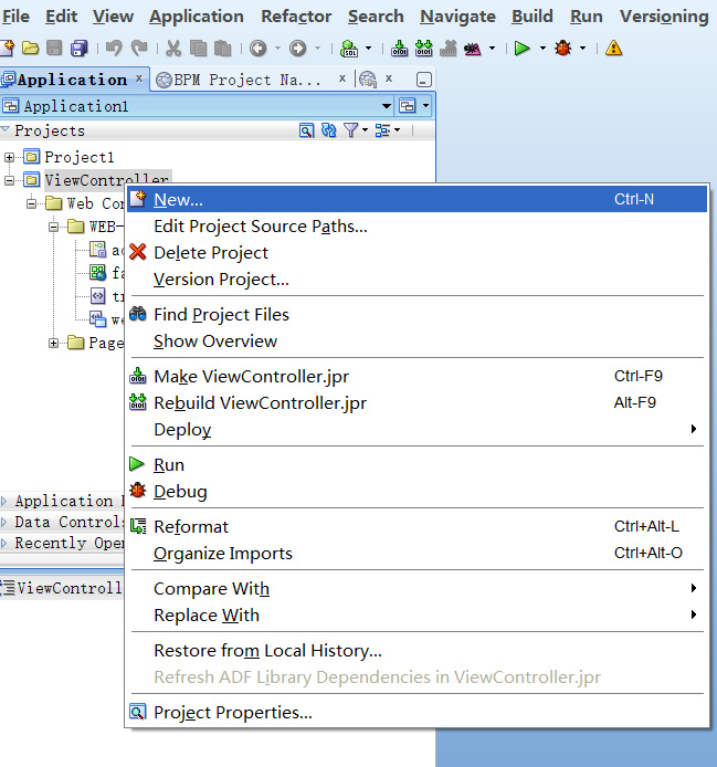 图解oracle jdeveloper中创建BPM审批页面_oracle jdeveloper 新建选项里没有bpm-CSDN博客