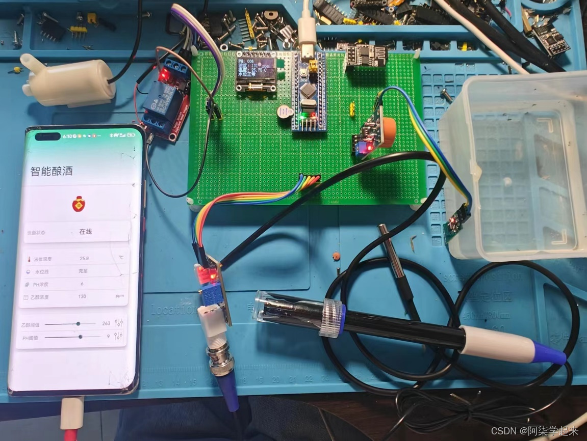物联网毕设 -- 酿酒监测（WIFI+STM32+APP）_stm官网-CSDN博客