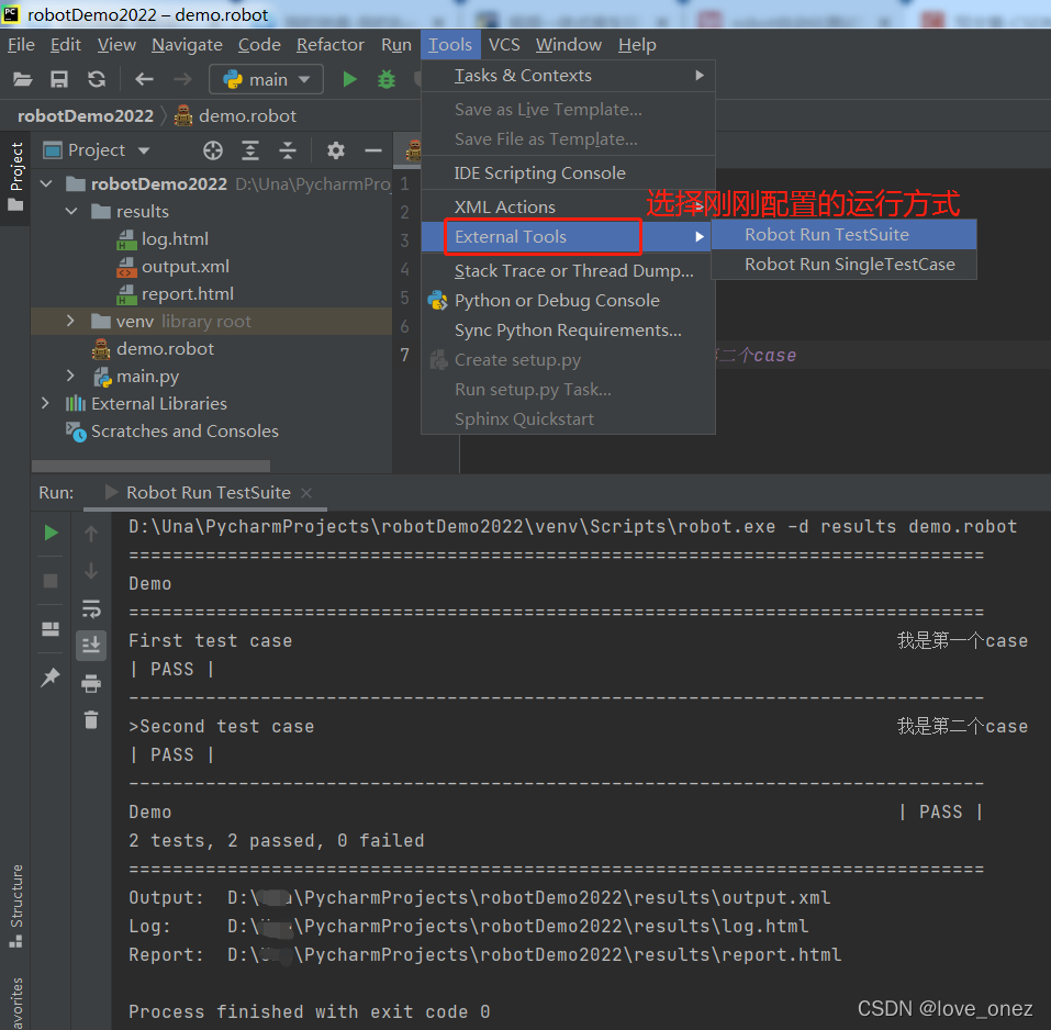 pycharm + robot超简单的入门demo_pychaim robot-CSDN博客