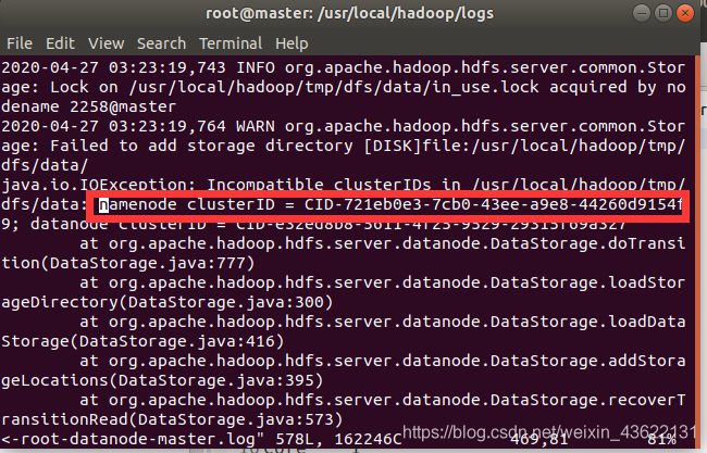 解决Hadoop中多次格式化导致DataNode无法启动的问题_hadoop格式化多次后导致namenode节点无法启动-CSDN博客