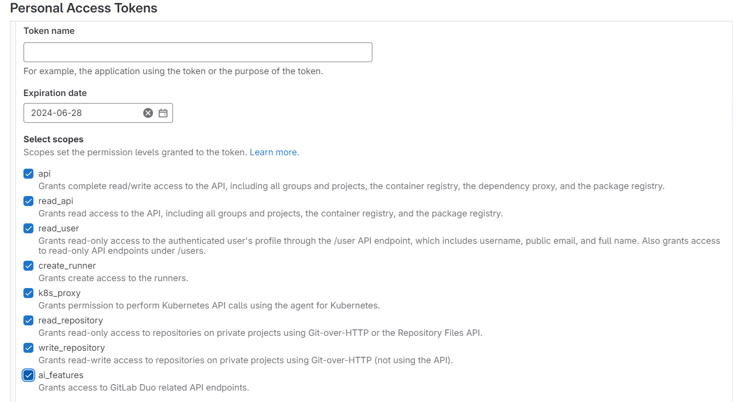 gitlab 创建 ssh 和 token_gitlab生成token-CSDN博客