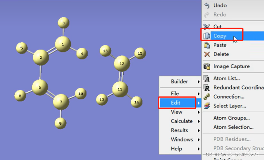 GaussView 5.0与Gaussian 09W使用学习记录-CSDN博客