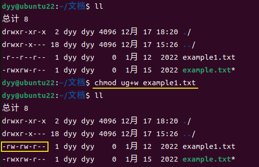 Ubuntu 常用命令之 chmod 命令用法介绍_ubuntu常用指令介绍与演示-CSDN专栏