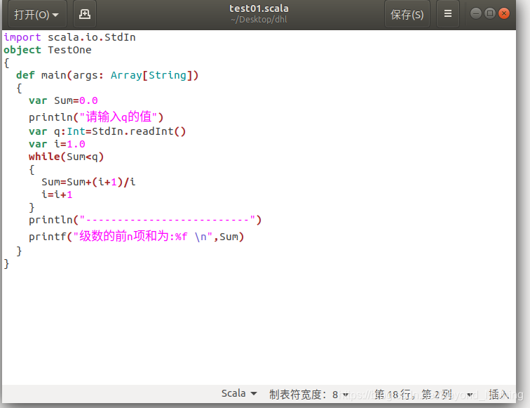 Spark & Scala 使用脚本的方式编程计算并输出下列级数的前n项之和Sn_请用脚本的方式编程计算并输出下列级数的前 n 项之和 sn,直到 sn 刚好大于或等于-CSDN博客