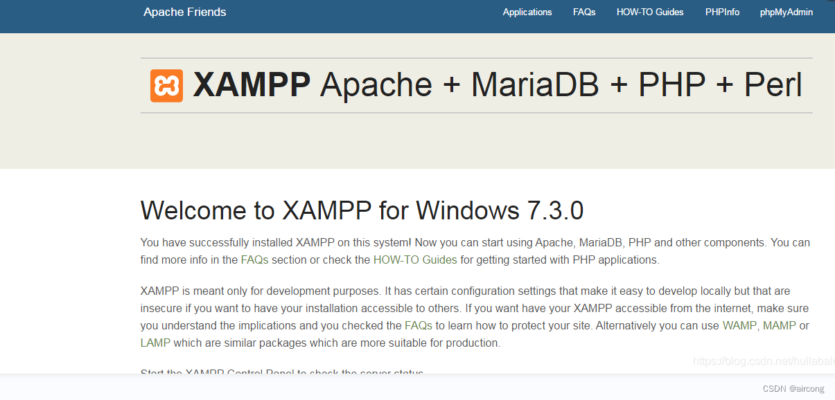 IIS、phpstudy、XAMPP三种网站的发布_phpstudy iis-CSDN博客