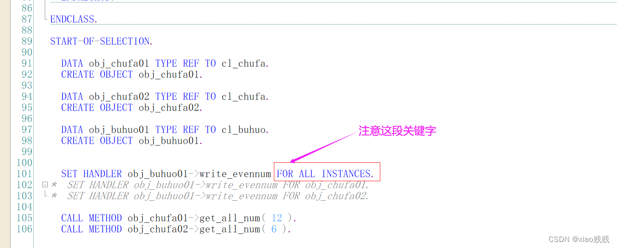 SAP ABAP 之面向对象OO（上帝视角）_abap oo-CSDN博客
