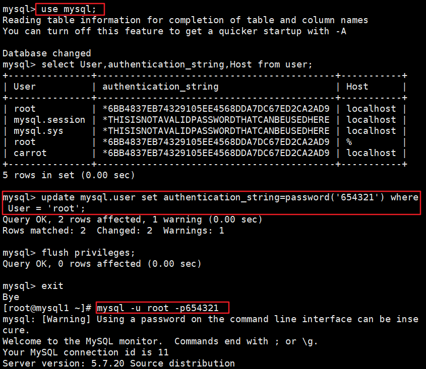 Mysql用户管理及用户权限_mysql set password 对应。权限赋权-CSDN博客