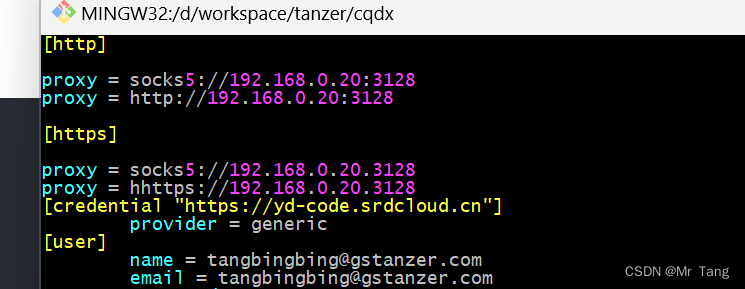 配置 Git 客户端的代理设置_git 代理-CSDN博客