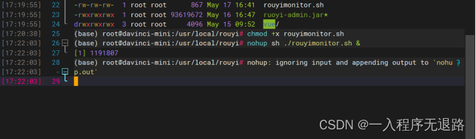 nohup java -jar 启动java项目,设置linux服务器自启动_nohup java -jar命令-CSDN博客