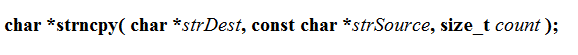 字符串操作函数_strncpy()源和目的可以相同吗-CSDN博客