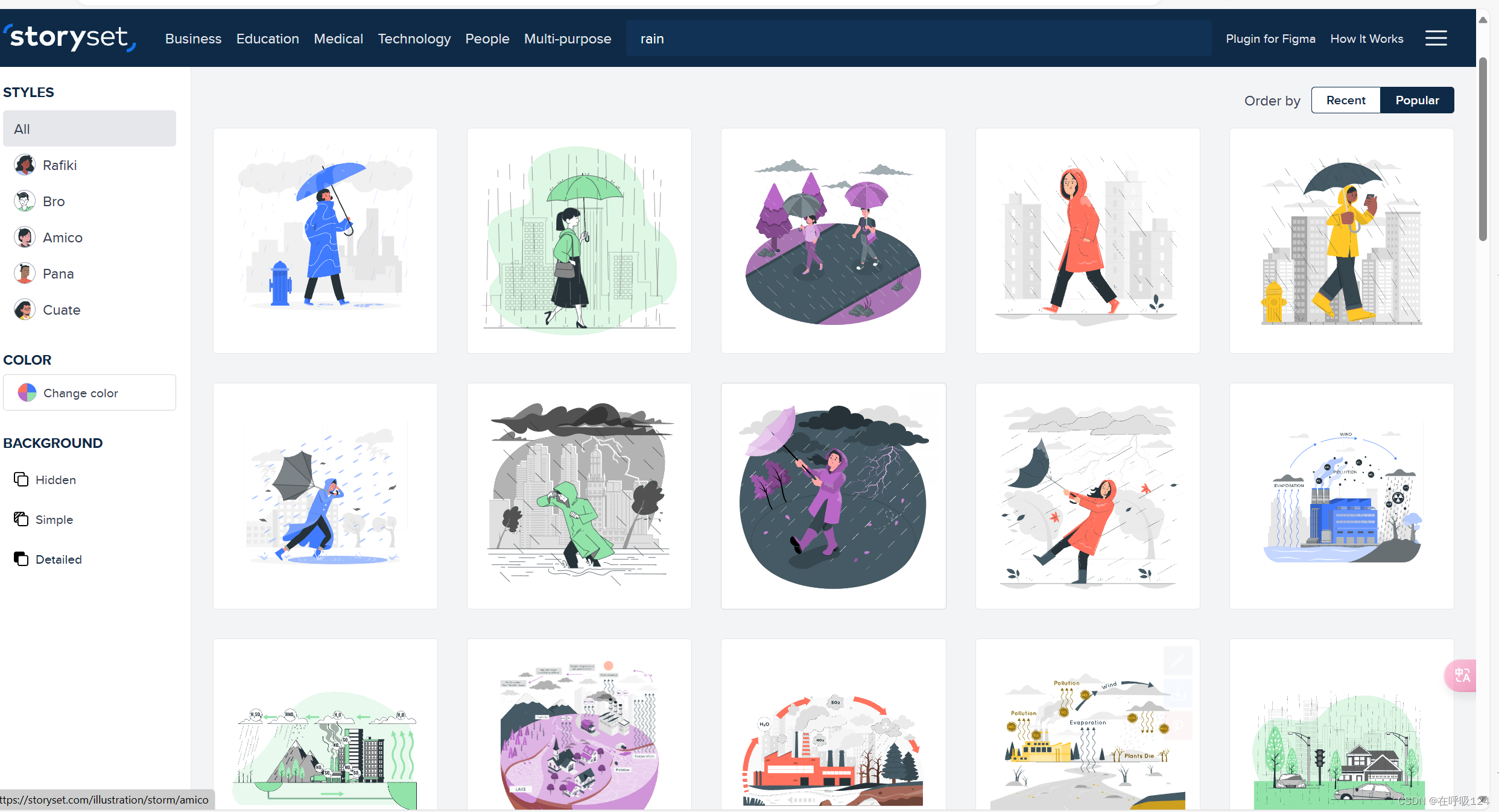 推荐网站（10）storyset故事集 |免费定制、制作动画和下载插图-CSDN博客