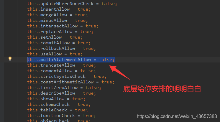 亲测可用，SpringBoot+Druid数据源报错： sql injection violation, multi-statement not allow-CSDN博客