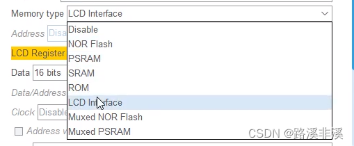 STM32实战总结：HAL之FSMC控制TFT-LCD_stm32hal库fsmc-CSDN博客