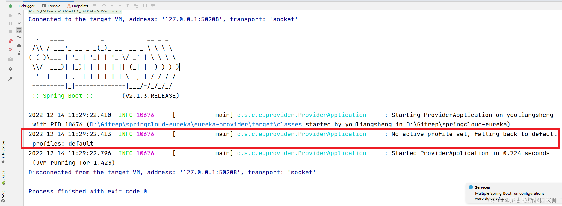 No Active Profile Set Falling Back To Default Profiles Default报错分析 No