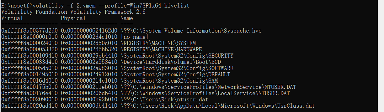 内存取证之NSSCTF-OtterCTF 2018（复现赛）_flag以nssctf{}形式提交-CSDN博客