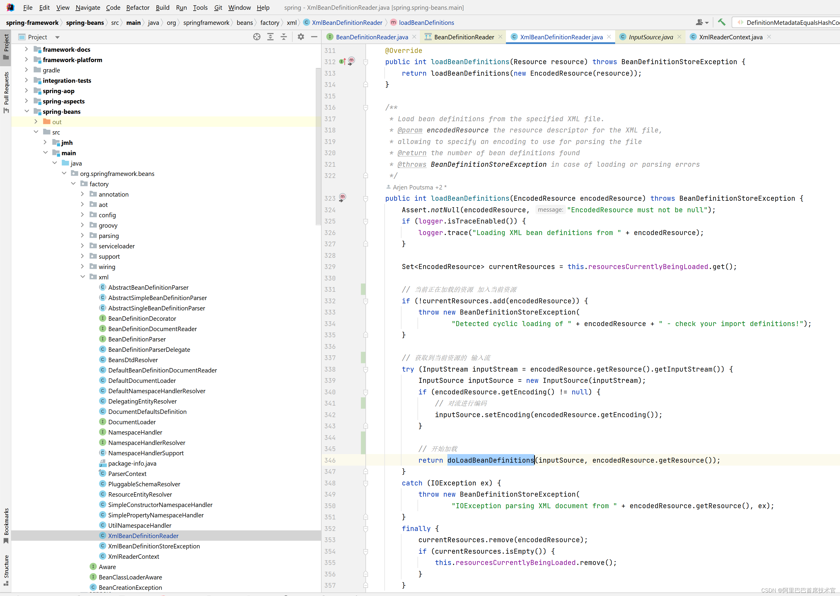 【Spring - beans】 BeanDefinition 源码_beandefinition源码-CSDN博客