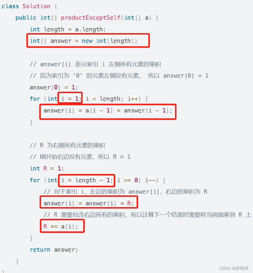 剑指 Offer 66： 构建乘积数组 Csdn博客