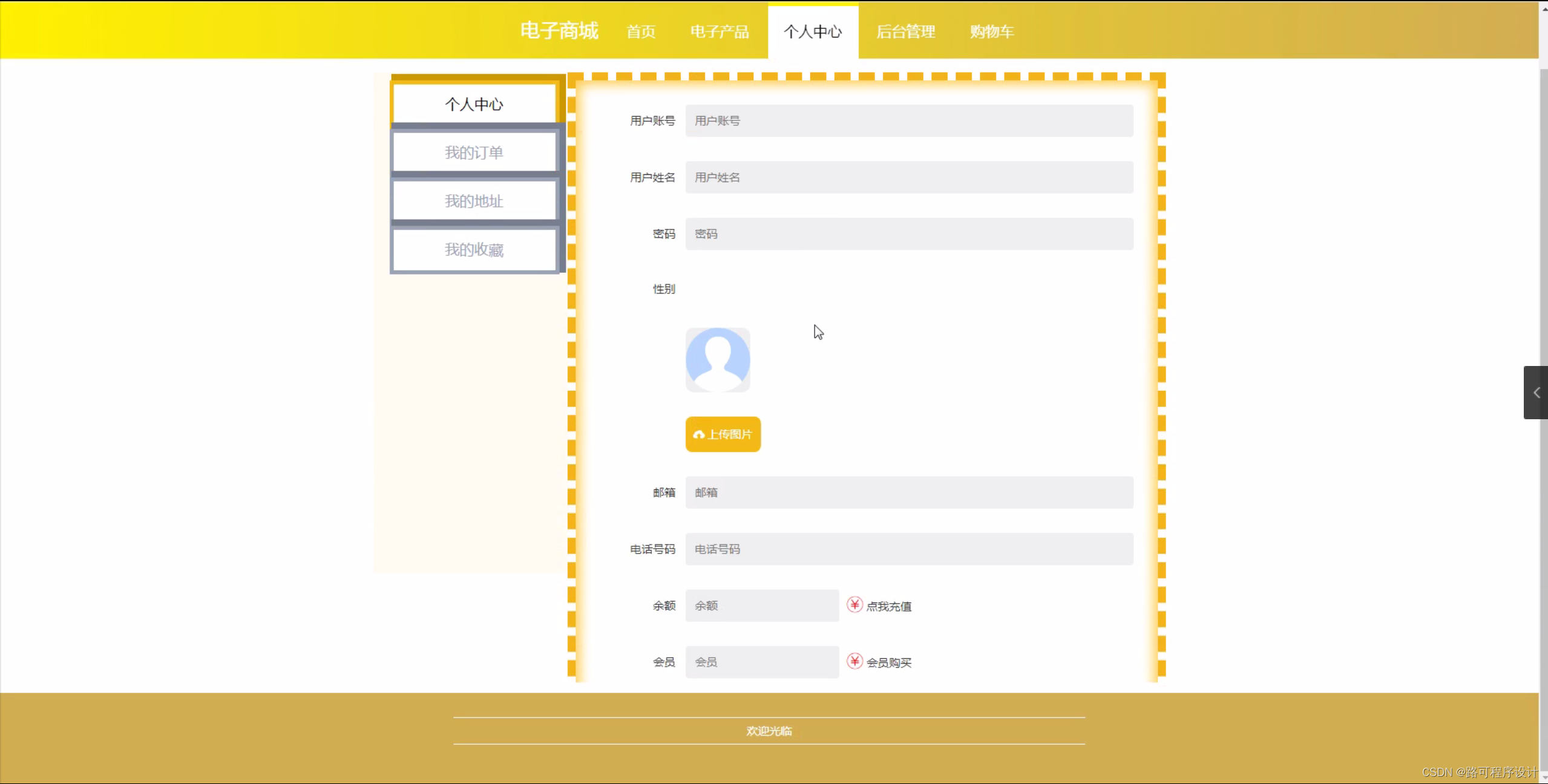 Java计算机毕业设计（附源码）电子商城（springbootmysqlmaven论文 Csdn博客