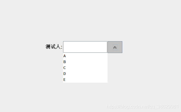 Java 下拉框JComboBox & Choice & JList_下拉jbutton java-CSDN博客