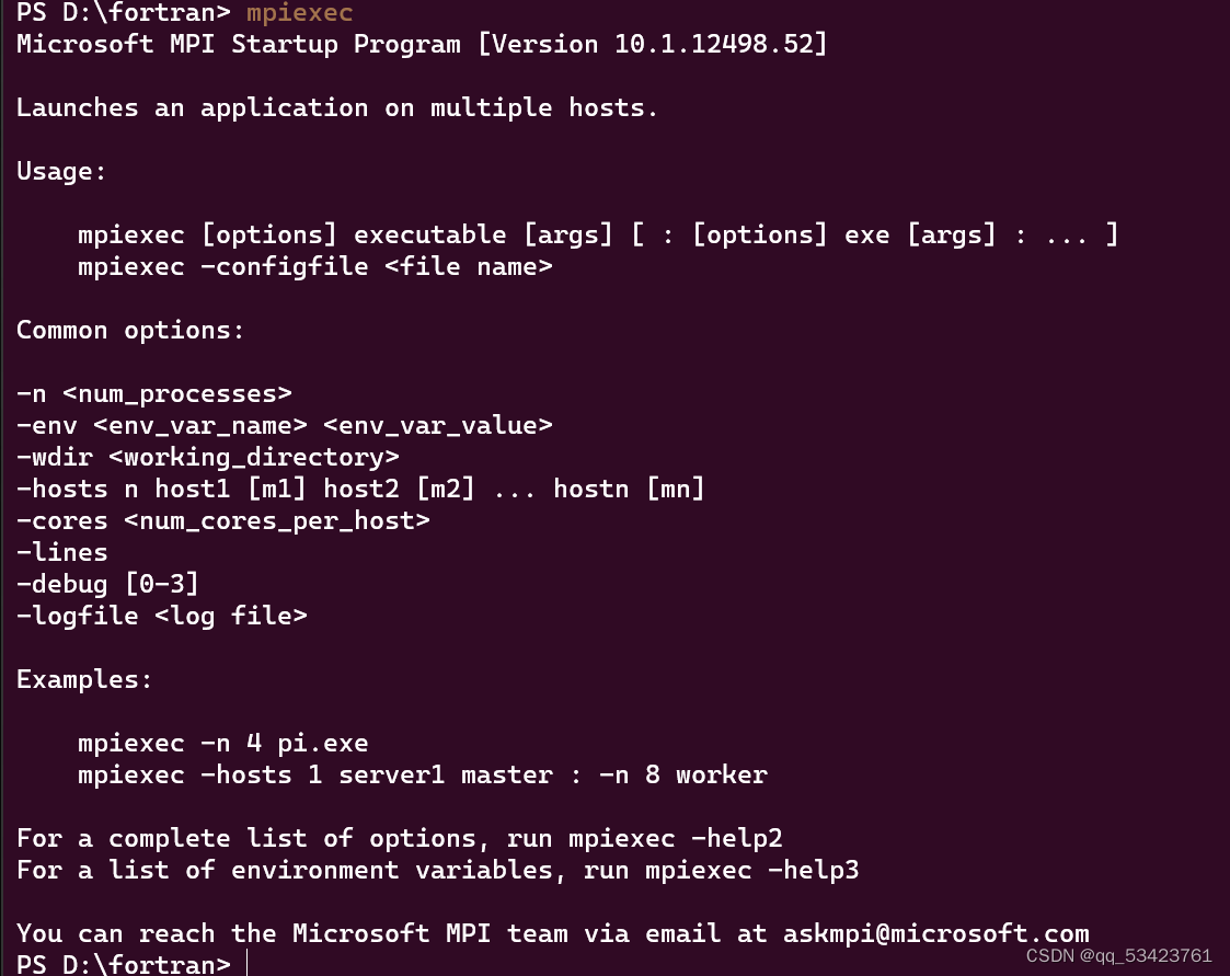 windows11 安装使用MPI与fortran90简单案例_fortran90安装-CSDN博客
