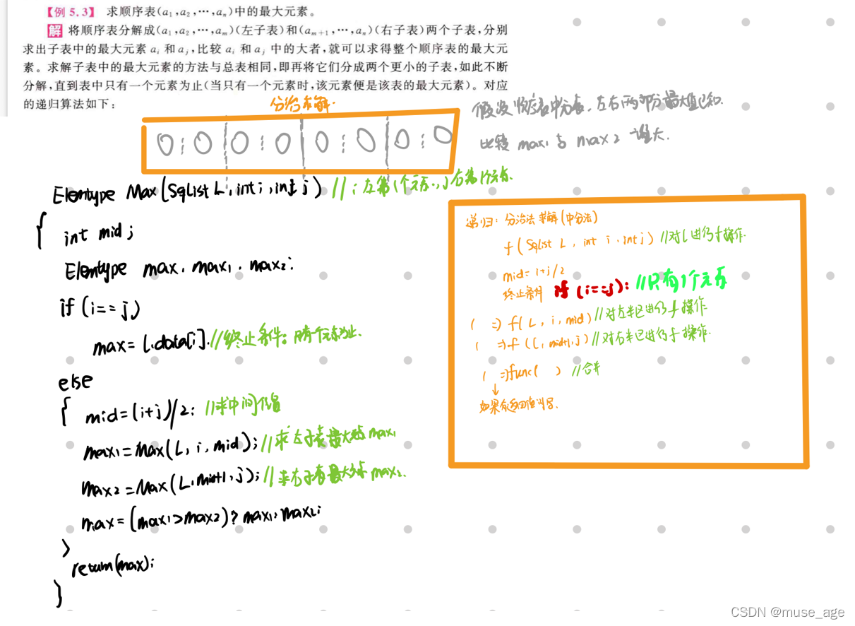 【数据结构和算法笔记】递归详解(附题)尾递归算法可以通过循环转换成非递归算法 Csdn博客