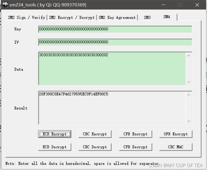 SM4 ECB加密模式 数据对比试验论证_c# sm4 ecb与javasm4 ecb加密结果不同-CSDN博客