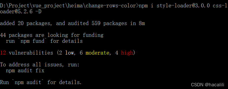 ERROR in ./src/css/index.css 1:3Module parse failed: Unexpected token (1:3)You may need an ...