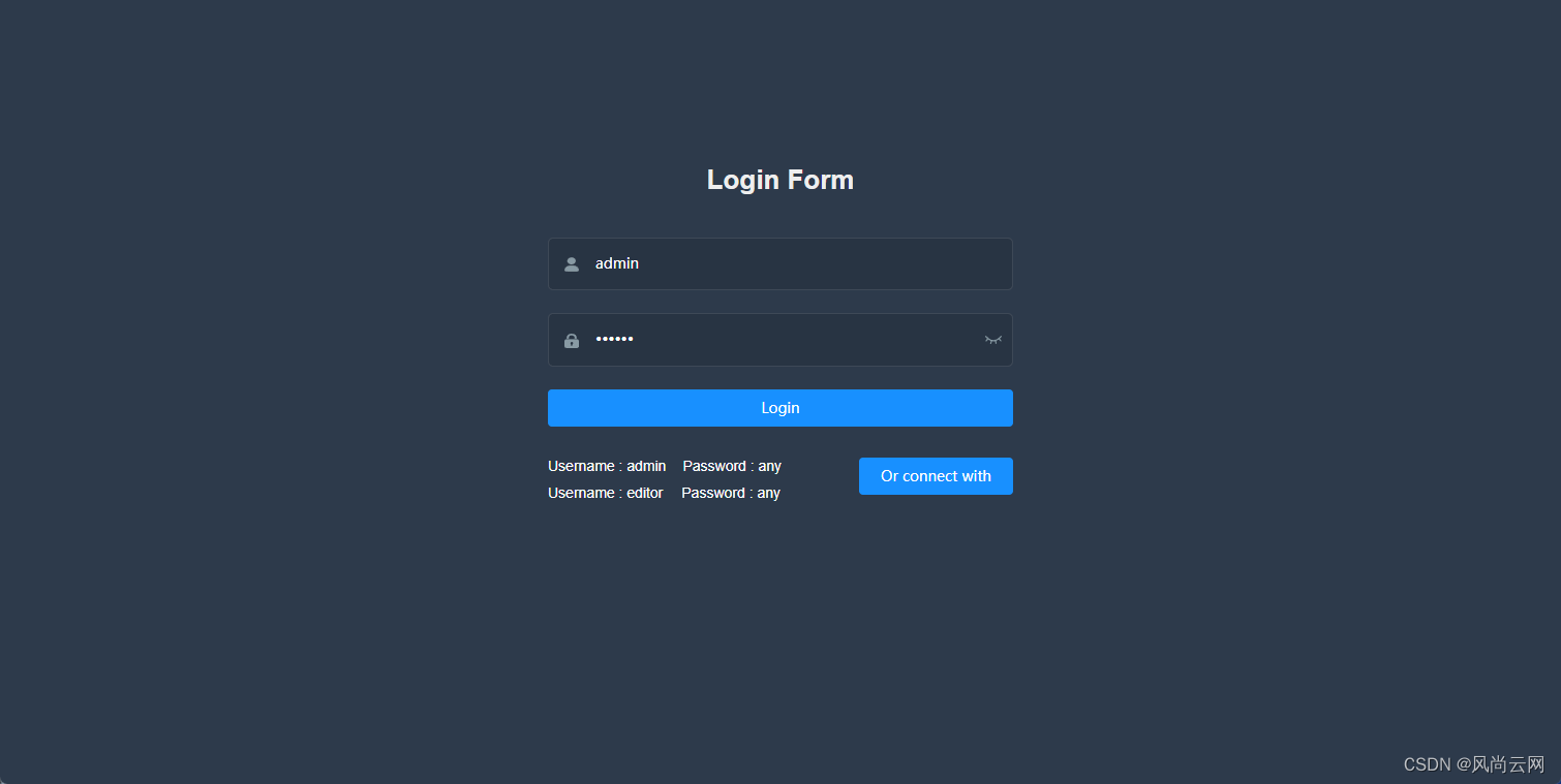 风尚云网学习-vue-element-admin安装问题_timing idealtree-CSDN博客