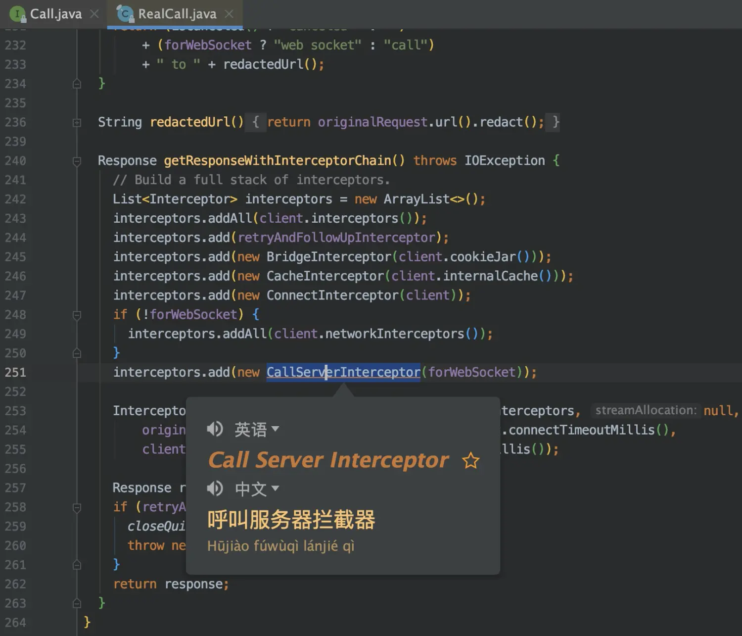 OkHttp 精讲：拦截器执行原理-CSDN博客
