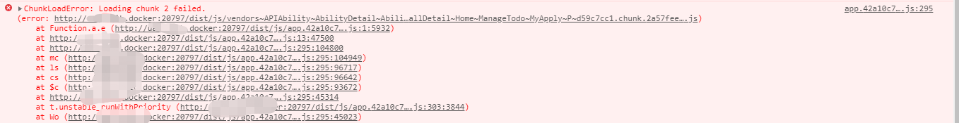 React异步加载组件发布上线后报loading Chunk Fail错误解决方法reactlazy和loading Chunk Failed Csdn博客