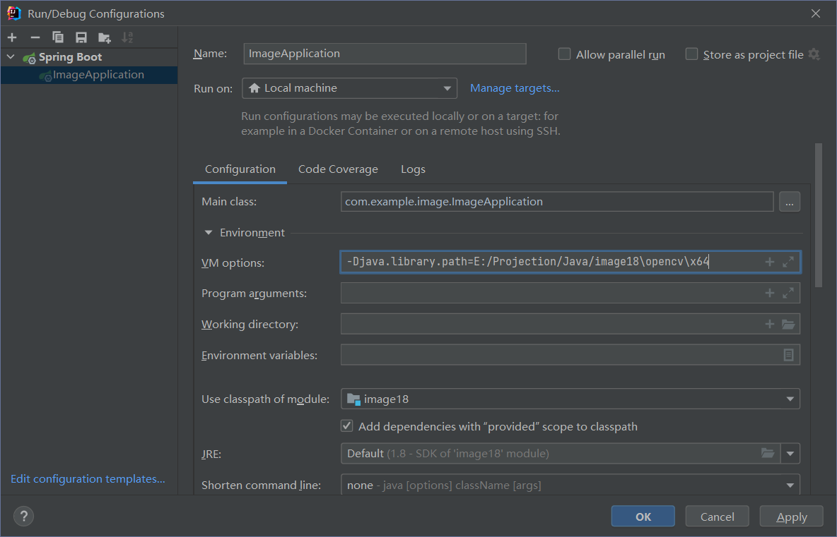 SpringBoot环境下配置Java版OpenCV_spring boot整合javacv-CSDN博客