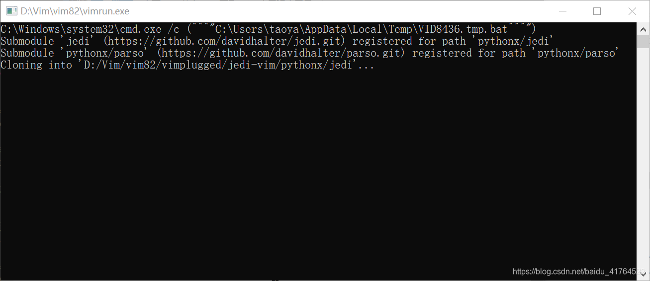Windows 10使用gvim配置Python IDE（新手操作）_gvim python-CSDN博客