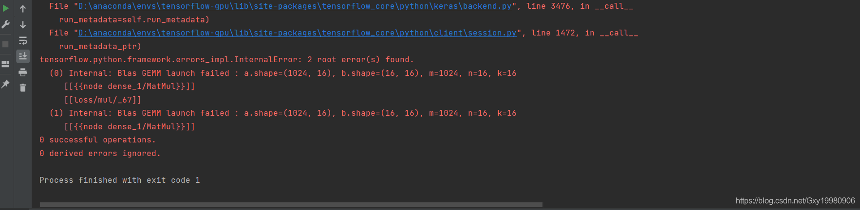 tensorflow-gpu报错_did not memzero gpu location-CSDN博客