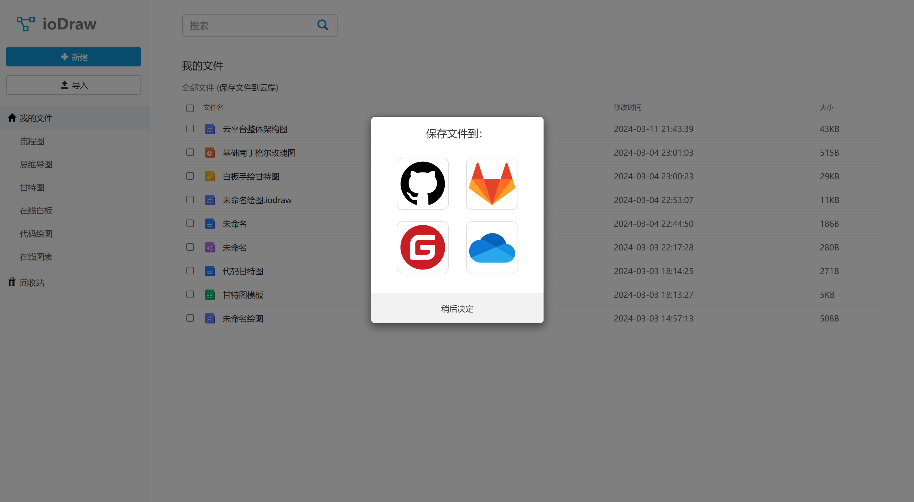 ioDraw：与 GitHub、gitee、gitlab、OneDrive 无缝对接，绘图文件永不丢失！_draw 保持到github-CSDN博客
