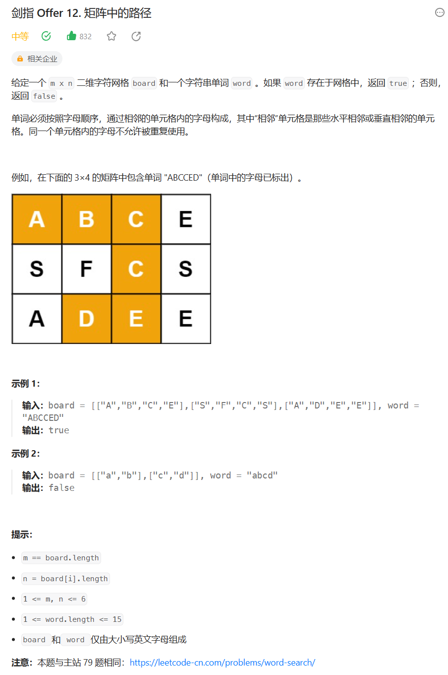 【leetcode】剑指 Offer ＜二刷＞（6）力扣剑指offer题库 Go Csdn博客 
