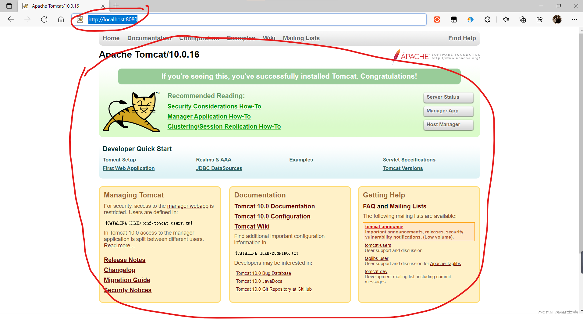 Windows Apache Tomcat安装及环境变量配置（保姆级别安装配置教程有图）windows Apache环境变量设置 Csdn博客 