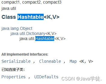 深入理解Java散列表：Hashtable与HashMap对比-CSDN博客