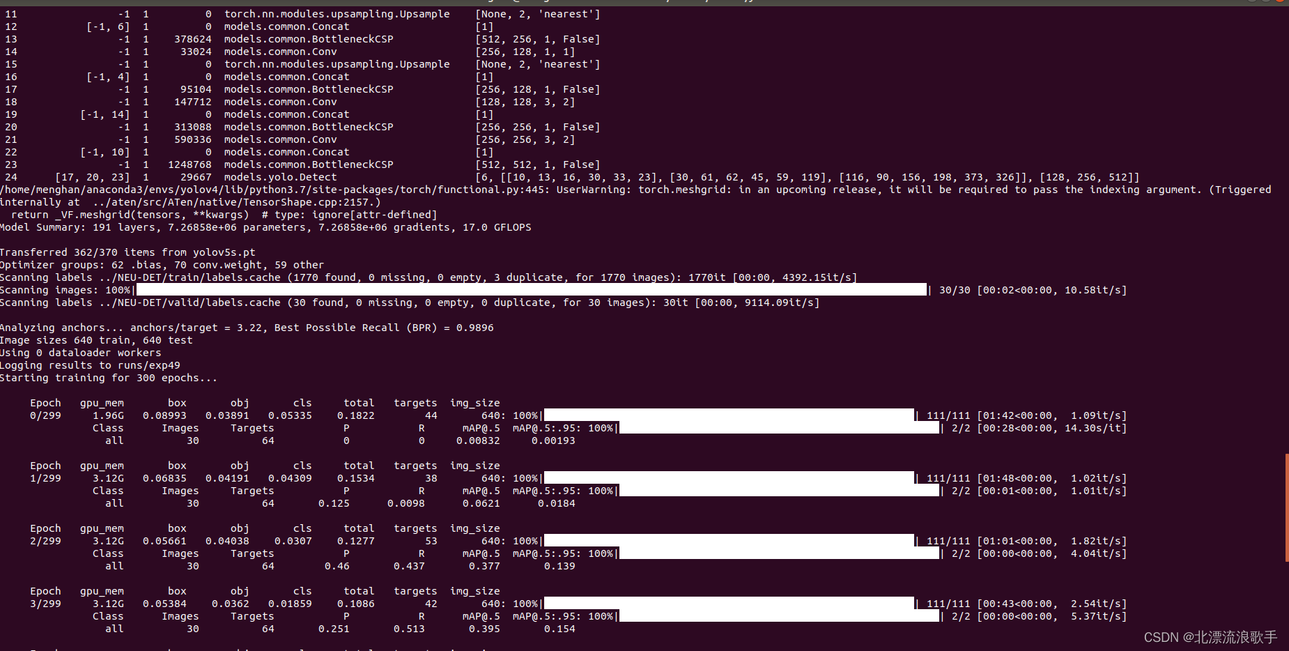 yolov5 训练出现KeyError错误(KeyError: ‘../NEU-DET/valid/images/crazing_1.jpg)_yolov7报错keyerror: 'val ...