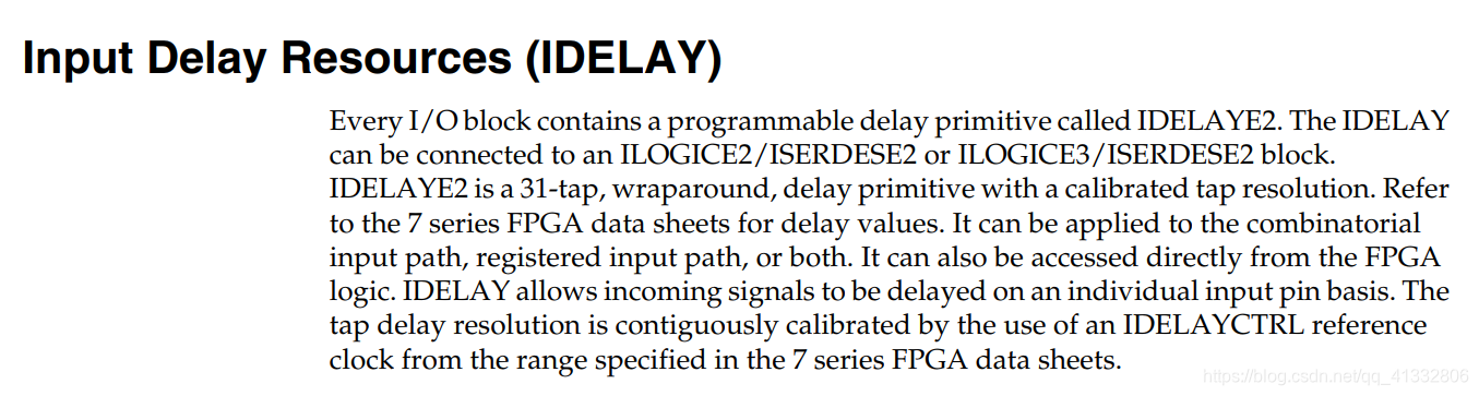 vivado时序分析工具使用----input_delay（2）_vivado idelayctrl-CSDN博客