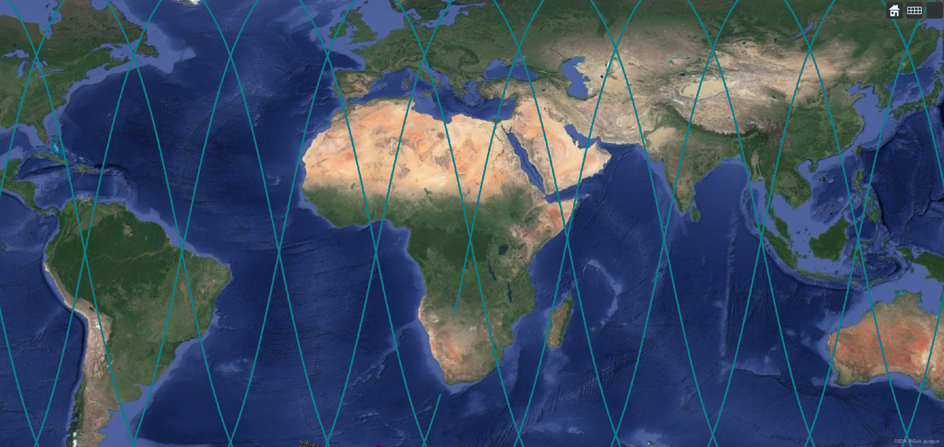 【Cesium】使用TLE轨道两行数计算轨道信息，并生成CZML格式文件_satellite.js-CSDN博客