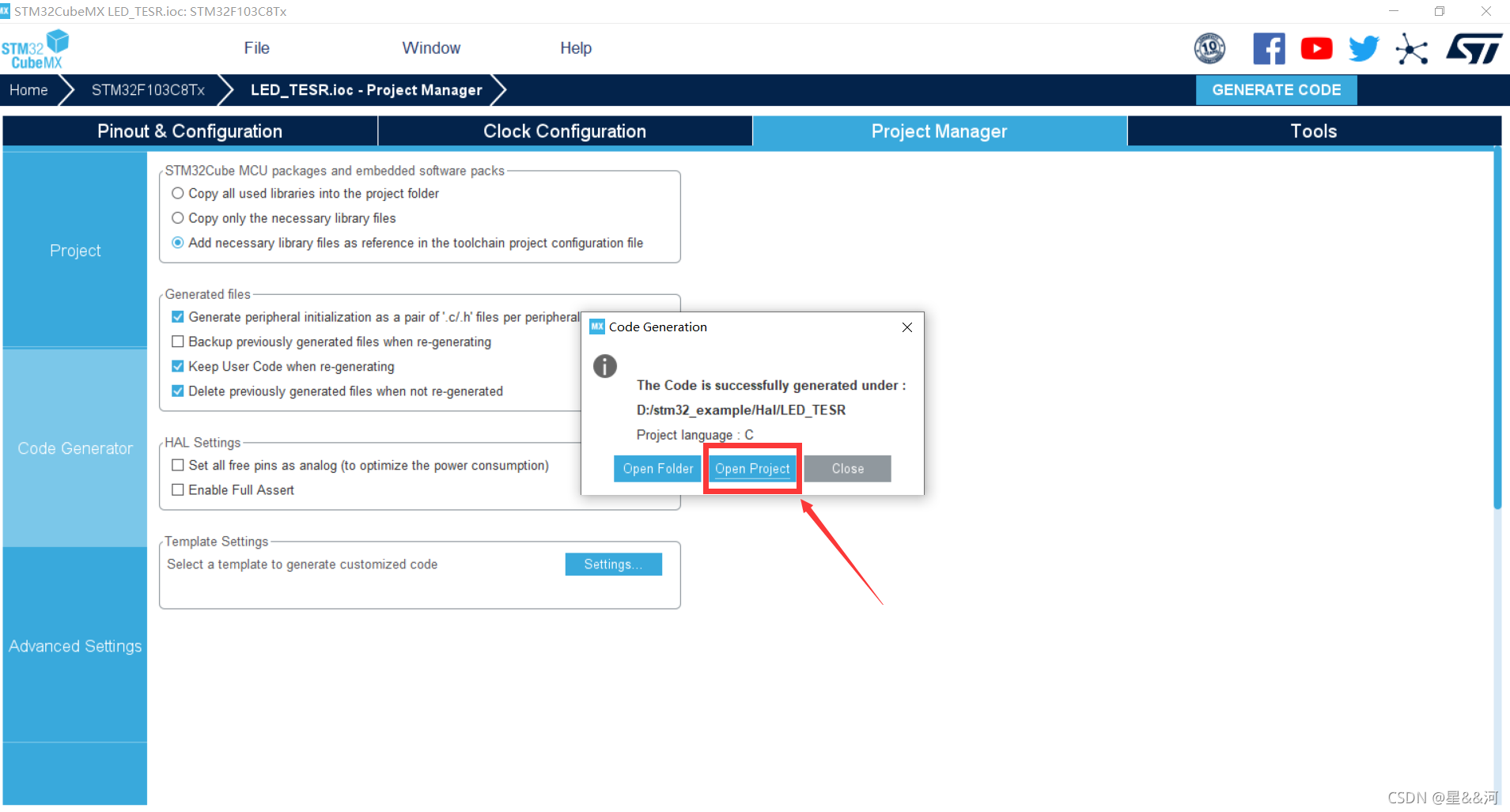 STM32CubeMX环境搭建及使用_user code begin ptd-CSDN博客