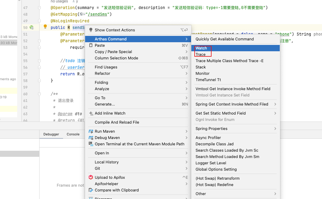 Arthas简单使用备忘录_affect(class count: 2 , method count: 2)-CSDN博客