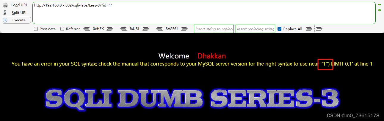 Sqli-labs靶场第3关详解[Sqli-labs-less-3]_sql靶场第三关-CSDN博客