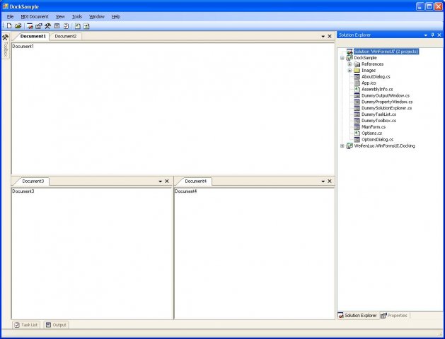 C#停靠栏组件 DockPanel Suite-CSDN博客