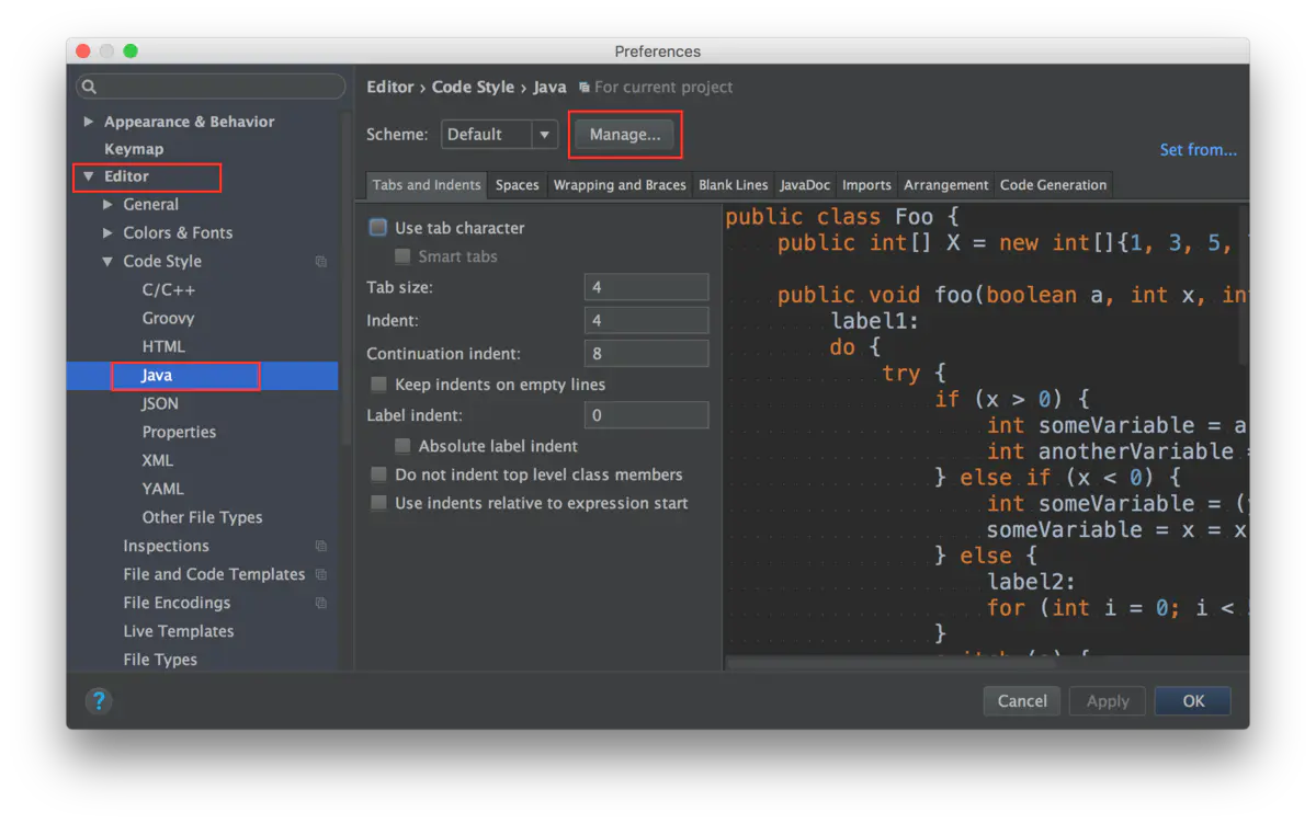 Intellij IDEA 配置 Code Style_idea codestyle-CSDN博客