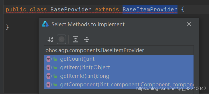 HarmonyOS ListContainer 实现列表_baseitemprovider-CSDN博客