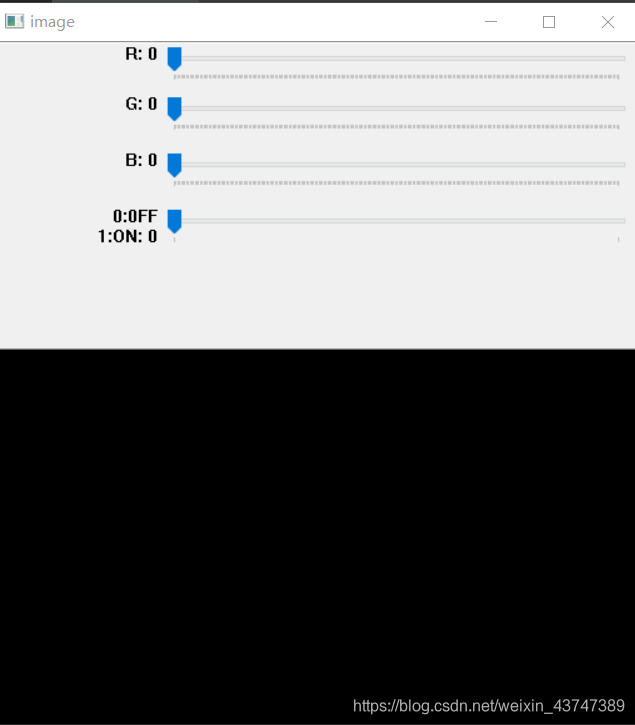 python opencv 用滑动条做调色板_trackbar img[:]=[b,g,r]-CSDN博客