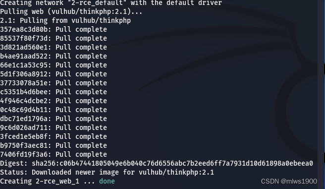 thinkphp2rce漏洞复现_php mvc架构rce漏洞-CSDN博客